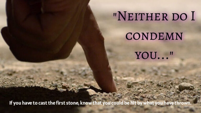 "NEITHER DO I CONDEMN YOU..." - Roman Catholic Archdiocese of Jaro